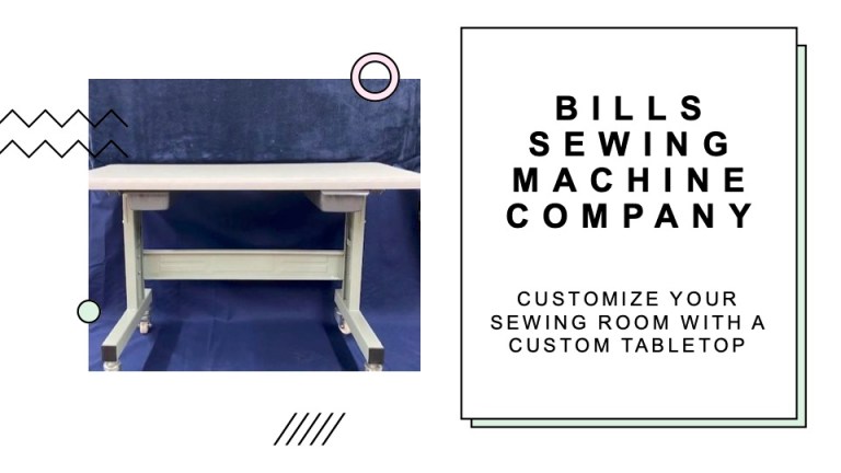 Machine Table Tops - Bill's Sewing Machine Company